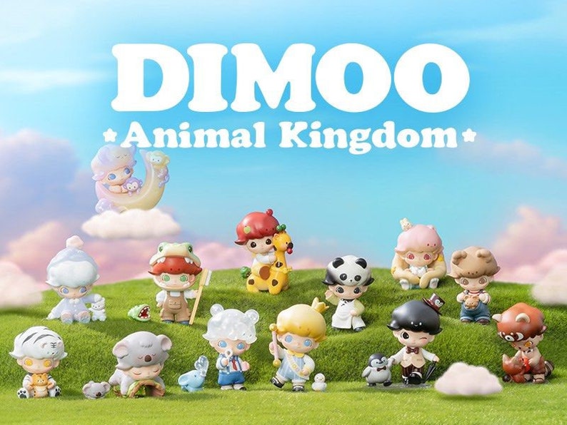 POP MART X Dimoo Animal Kingdom (taichi Panda) CONFIRMED - Etsy