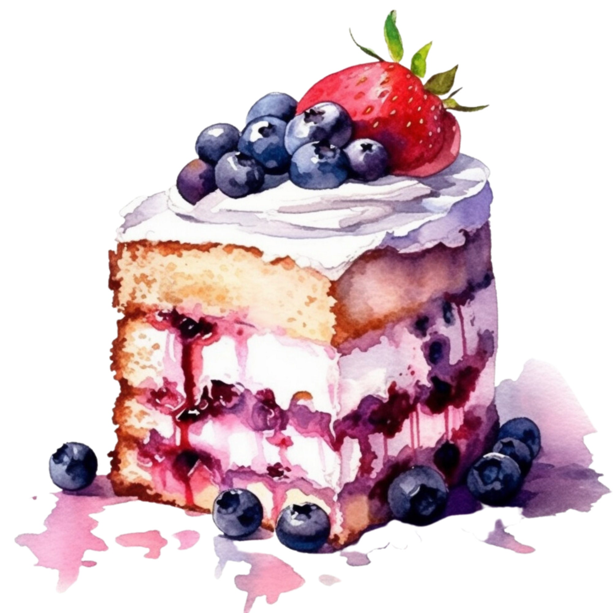 Cake Clipart Collection PNG Graphics, Perfect for DIY Projects ...