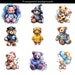 Teddy Bear Themed Mega Bundle: Over 500 High-resolution Images, 400 DPI ...