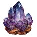 Amethyst Geode Clipart Bundle PNG Format for Personal & Commercial Use ...