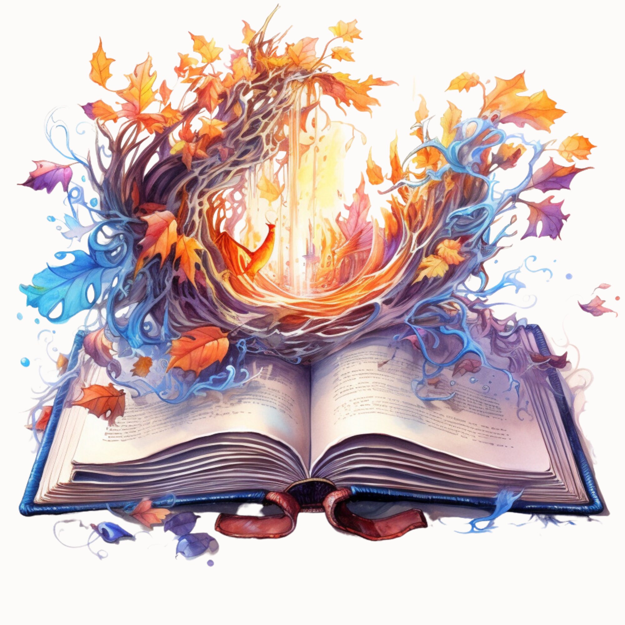 Magic Book Clipart Collection High-resolution PNG Enchanting - Etsy