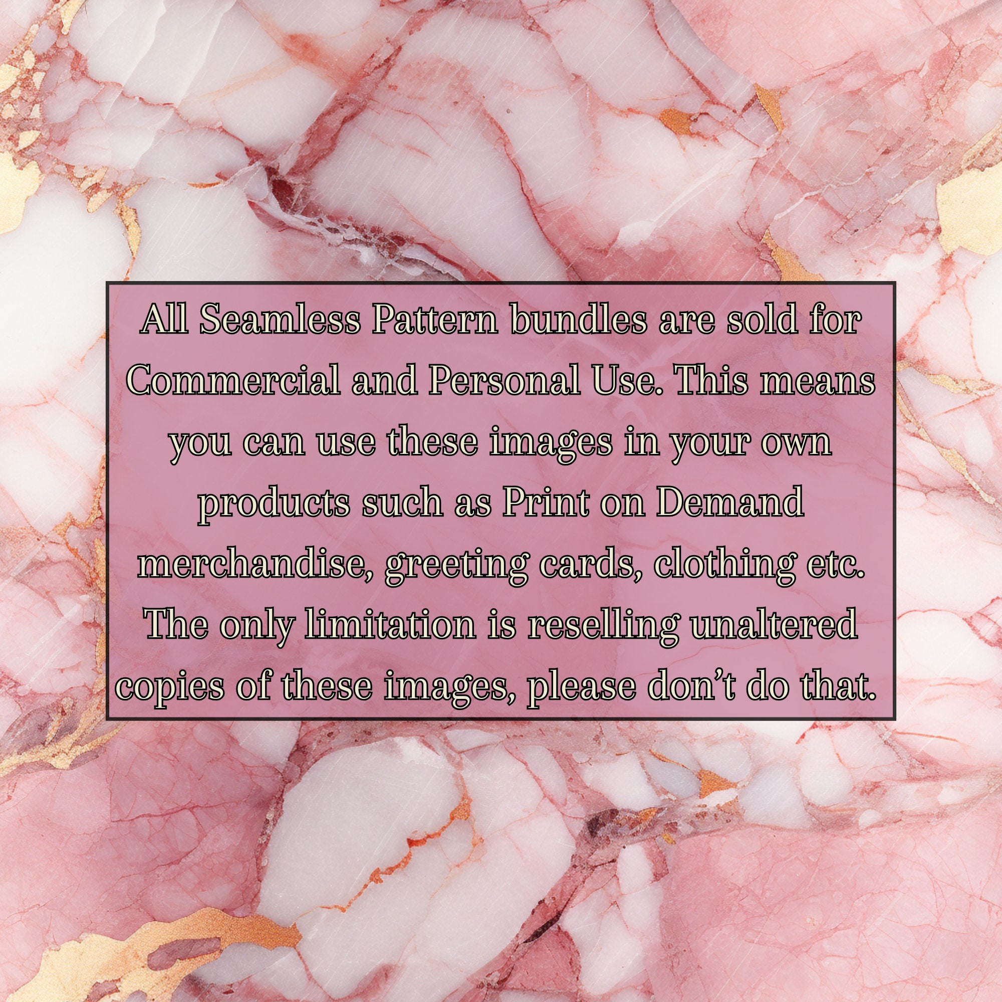 Gold and Pink Marble Seamless Patterns Bundle Chic 400 DPI - Etsy