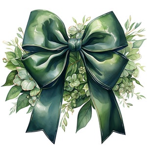 St. Patrick's Day Bow PNG Clipart Bundle – for Personal & Commercial ...