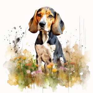 Hound Dog Clipart Collection PNG, Hound Dog Clipart Instant Download ...