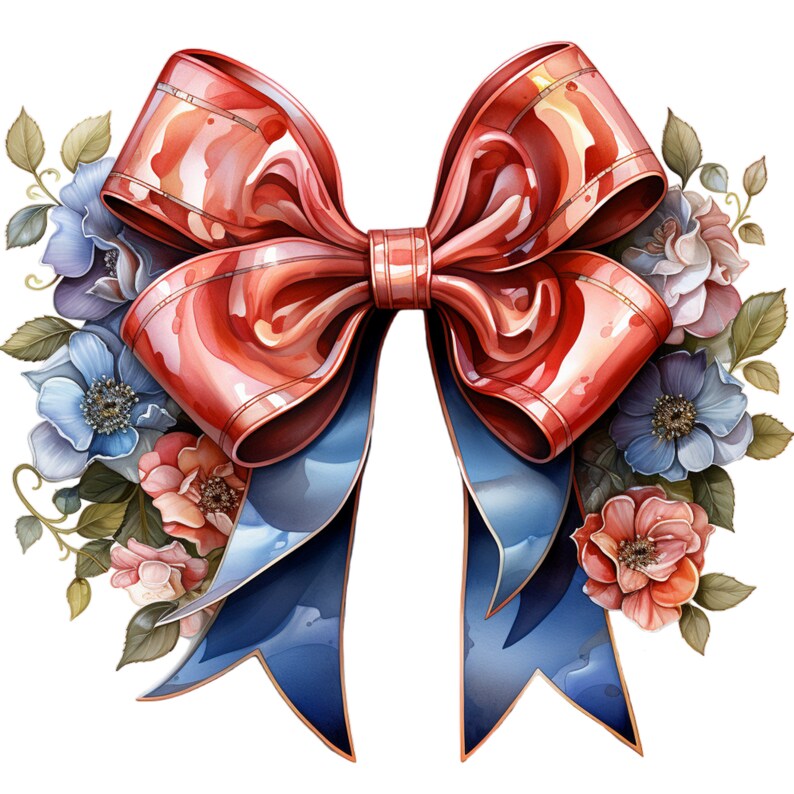 Spring Bow PNG Clipart Bundle for Personal & Commercial Use - Etsy