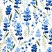 Bluebonnet Seamless Patterns Bundle, Rich 400 DPI, 10x10 Inch Floral ...