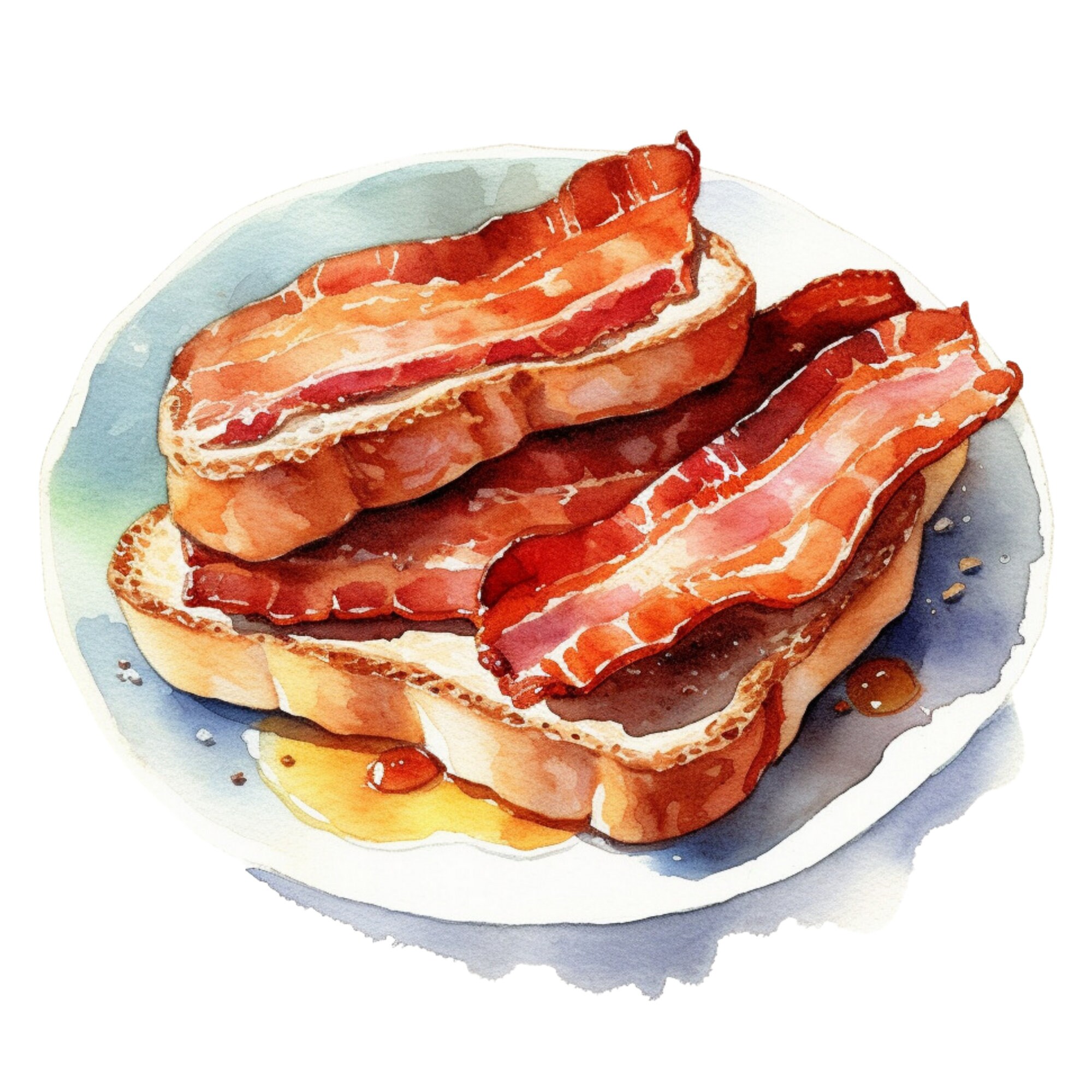 Breakfast Food Clipart Bundle PNG Files for Personal and - Etsy