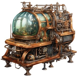 Steampunk Computer PNG Clipart Bundle – for Personal & Commercial Use ...