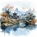 Guilin Scenery Clipart Bundle, PNG Format, Artistic Creations, Junk ...