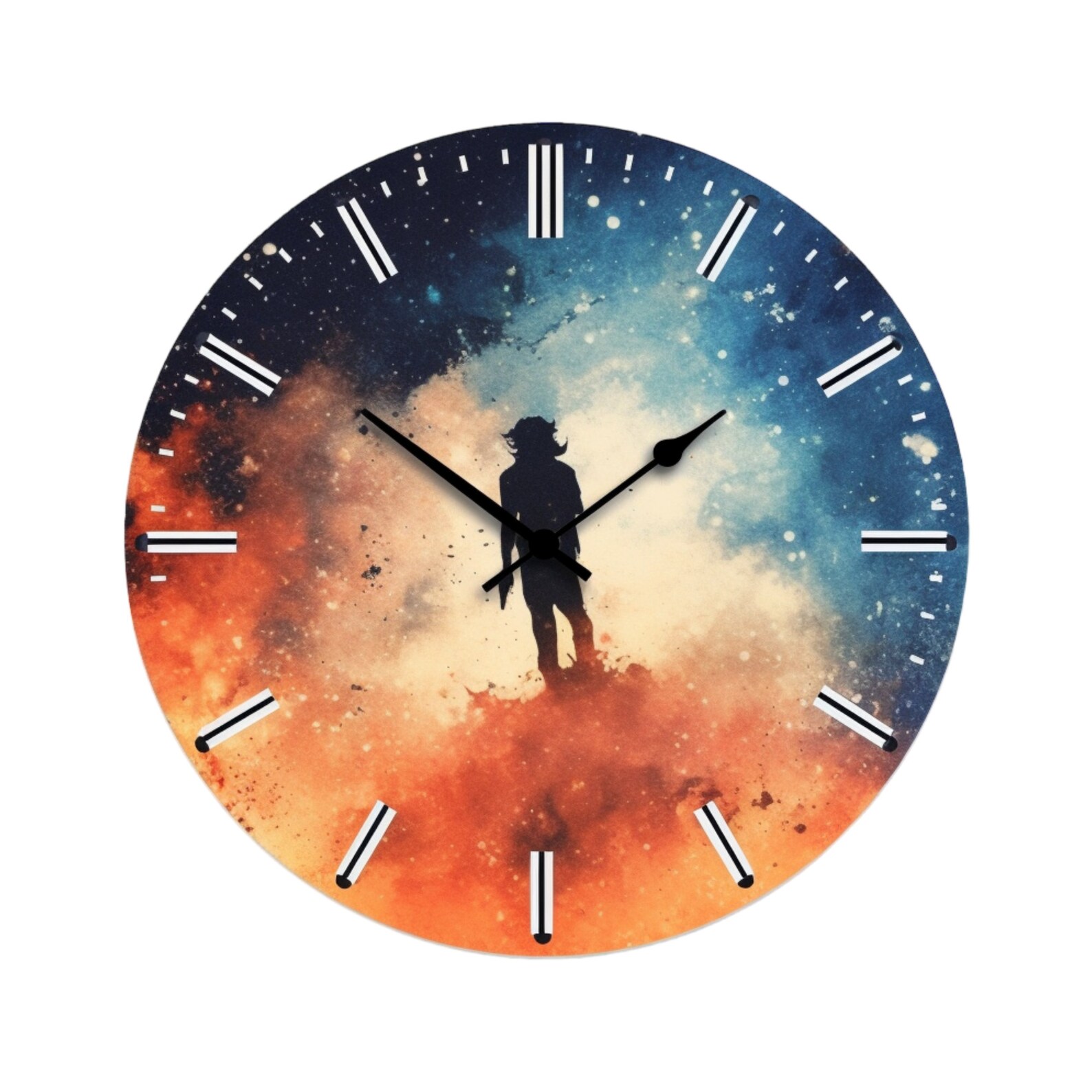 Galaxy Clock Clipart Bundle Cosmic Timepiece Illustrations - Etsy