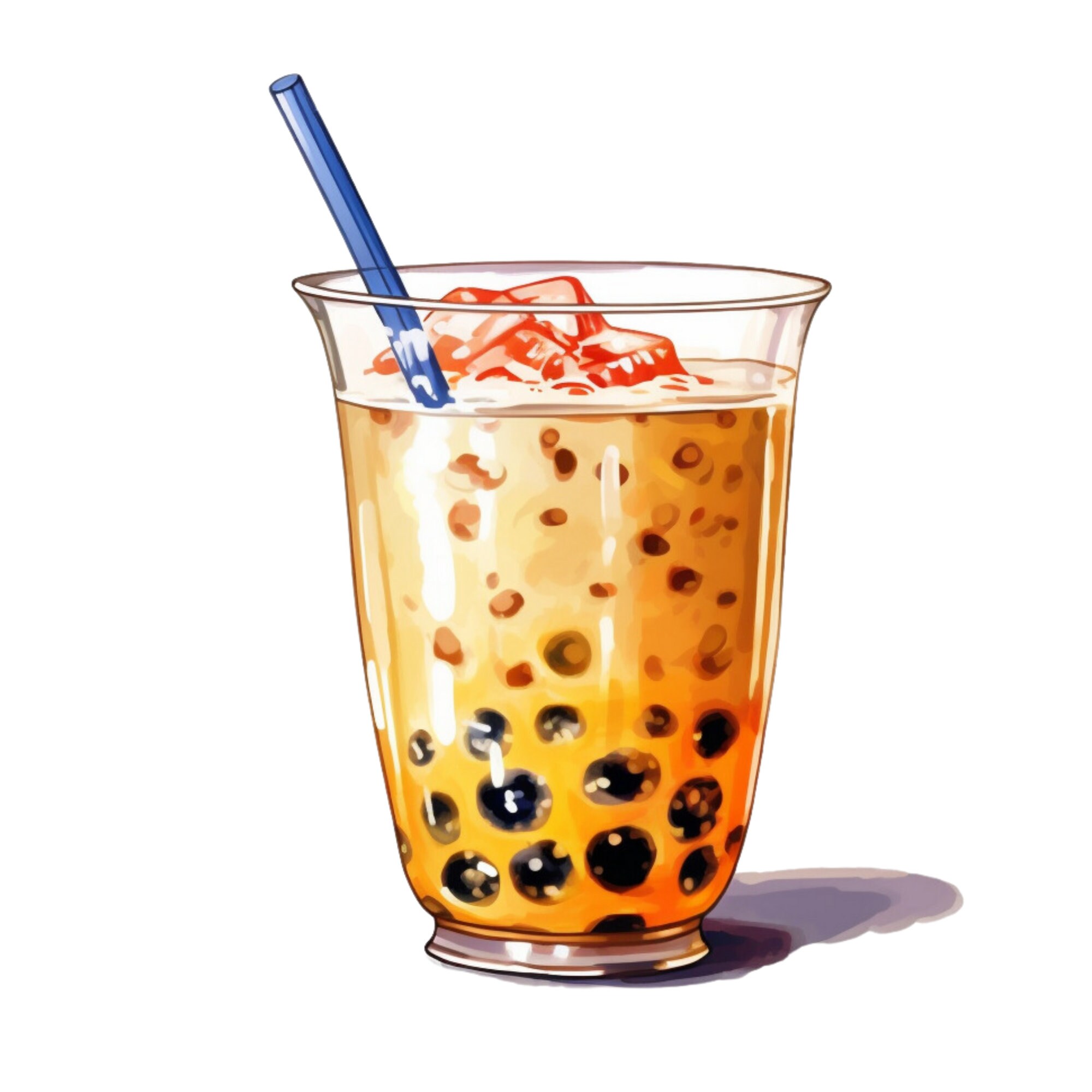 Fun Boba Tea Clipart Collection PNG Images, Perfect for Food & Drink ...