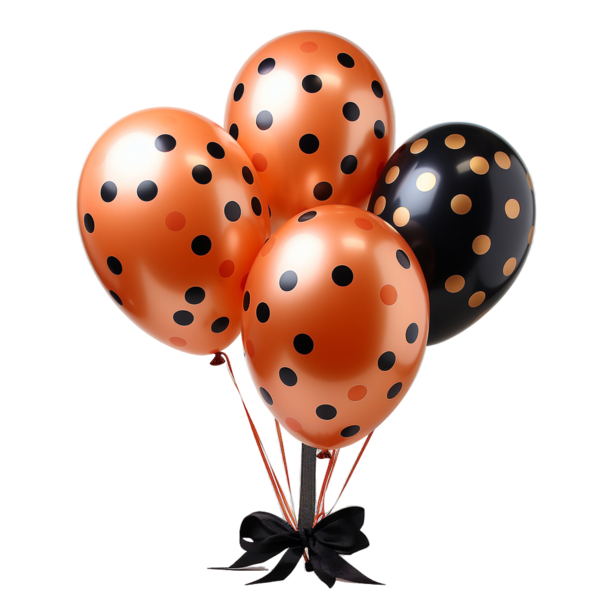 Halloween Balloon PNG Clipart Bundle for Personal & - Etsy