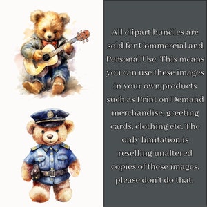 Teddy Bear Themed Mega Bundle: Over 500 High-resolution Images, 400 DPI ...