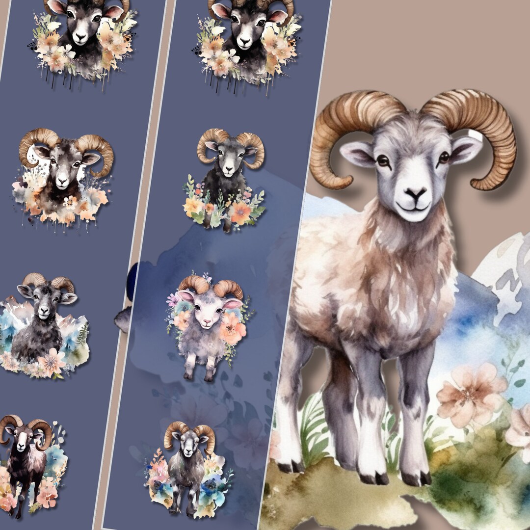 Ram Clipart - High-quality PNG, Transparent Background, Instant ...