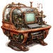 Steampunk Computer PNG Clipart Bundle – for Personal & Commercial Use ...