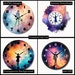 Galaxy Clock Clipart Bundle - Cosmic Timepiece PNG Clipart ...