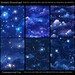Star Field Pixel Art Seamless Patterns Bundle, High-resolution 400 DPI ...