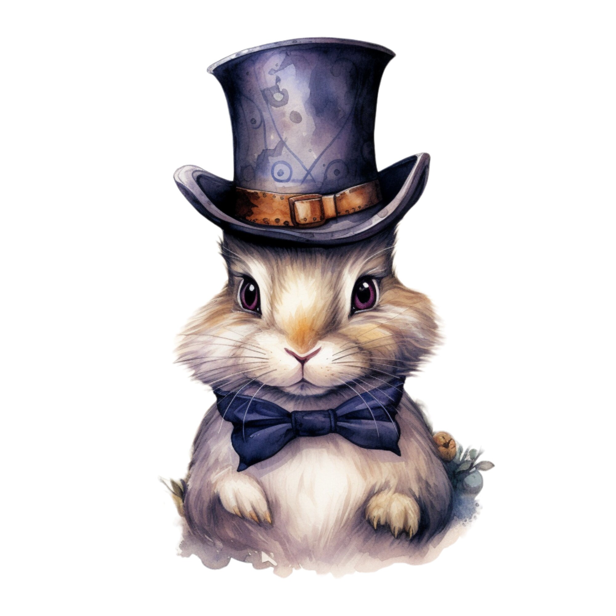 Dapper Bunny Clipart Bundle PNG Format Artistic Creations - Etsy