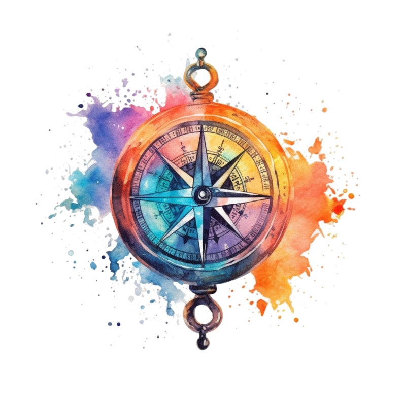 Celestial Compass V2 Clipart Bundle High-quality PNG Files - Etsy