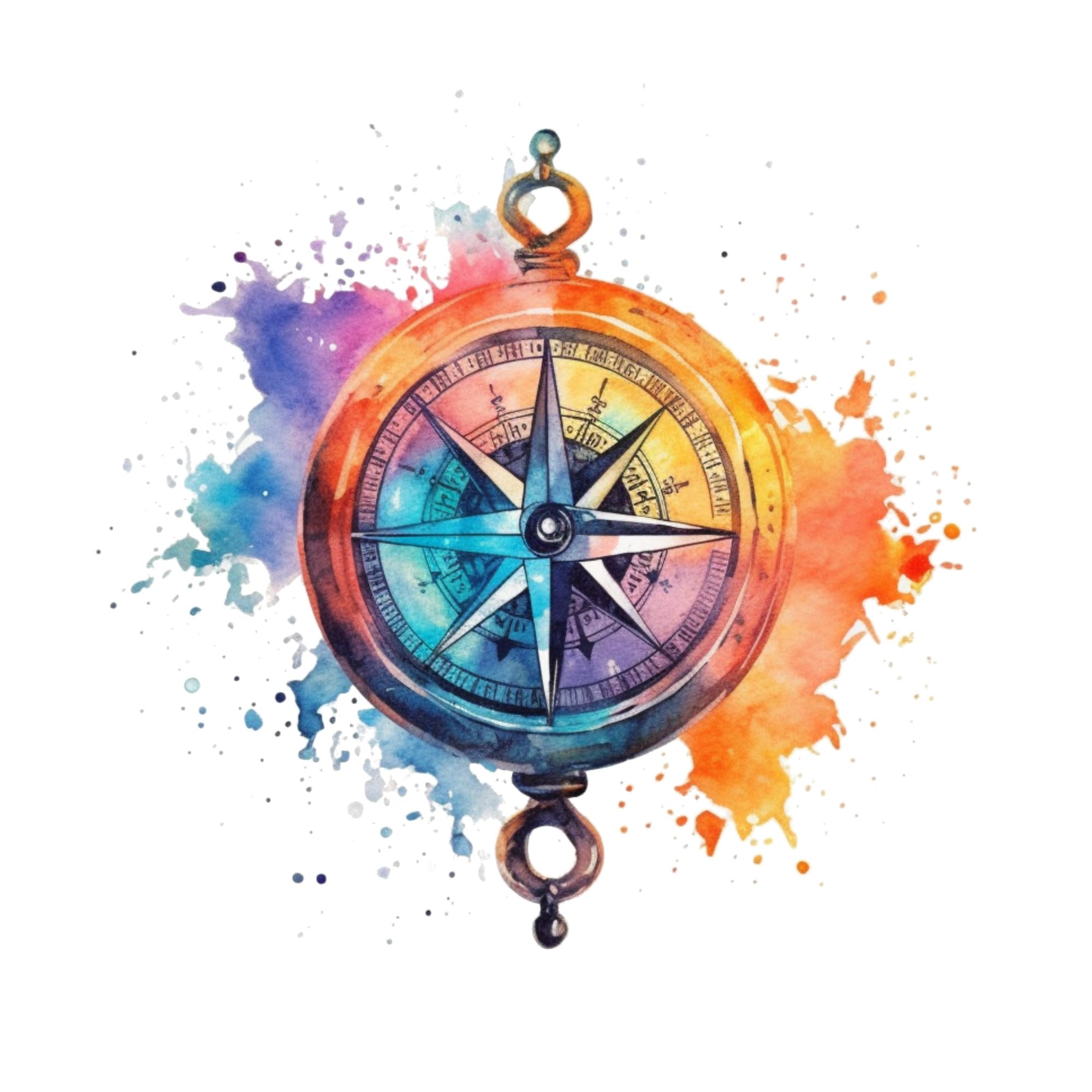 Celestial Compass V2 Clipart Bundle High-quality PNG Files - Etsy
