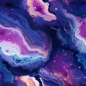 Celestial Agate Seamless Patterns Bundle, Mystical 400 DPI, 10x10 Inch ...