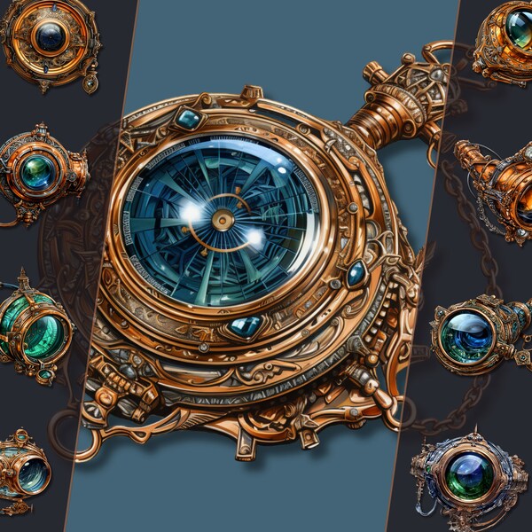 Steampunk Monocle - Etsy