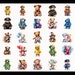 Teddy Bear Themed Mega Bundle: Over 500 High-resolution Images, 400 DPI ...