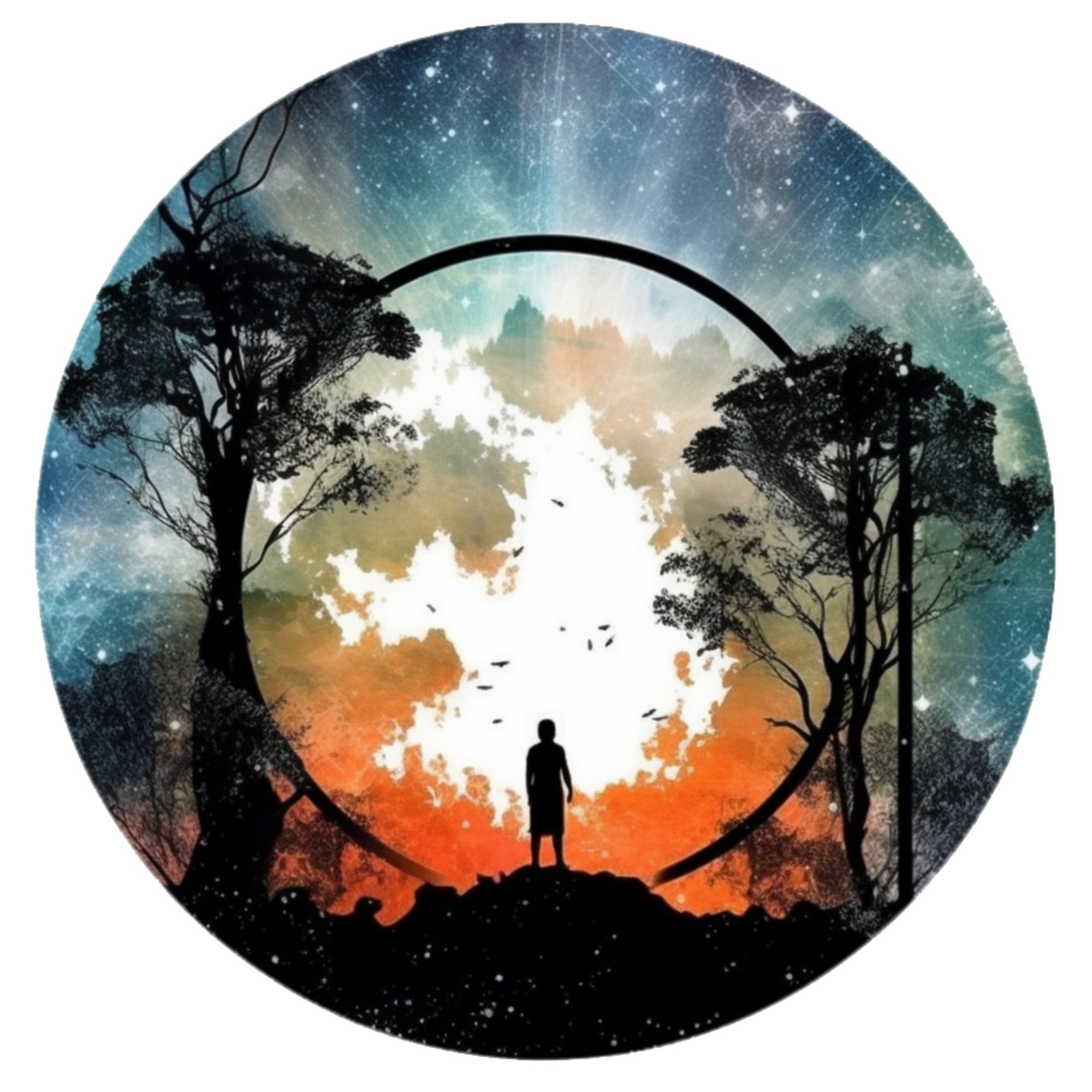 Celestial Gateway Clipart Bundle Mystical Portal - Etsy