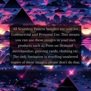 Synth Wave Pixel Art Seamless Patterns Bundle, High-resolution 400 DPI ...