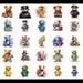 Teddy Bear Themed Mega Bundle: Over 500 High-resolution Images, 400 DPI ...