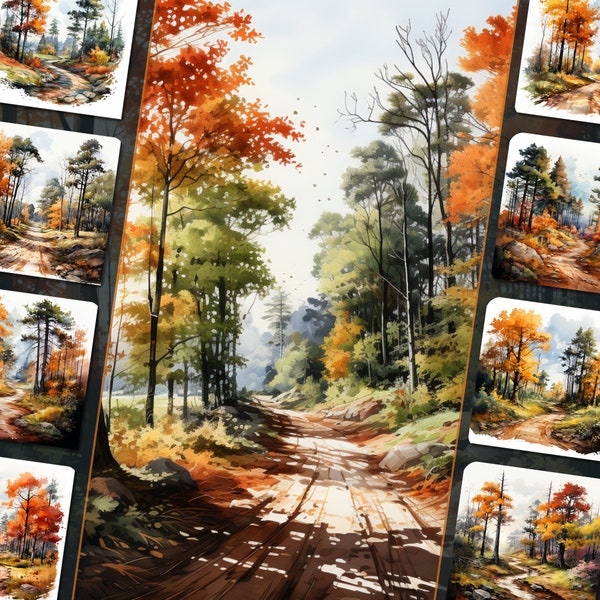 Autumn Path - Etsy