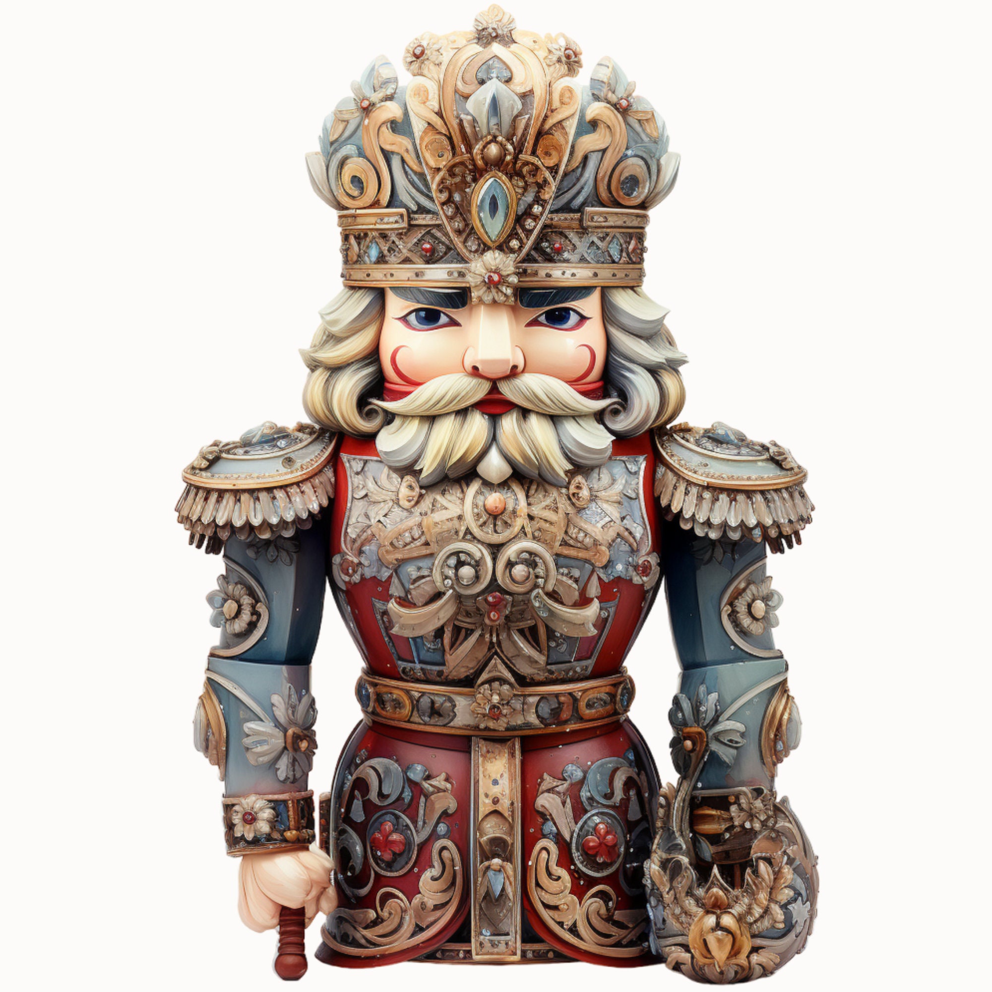 Christmas Nutcracker Clipart Bundle Festive Holiday - Etsy