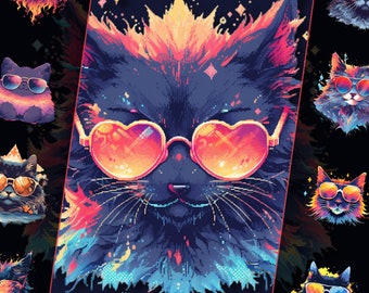 Retro Computer Clipart Bundle PNG Ideal for Digital Art - Etsy