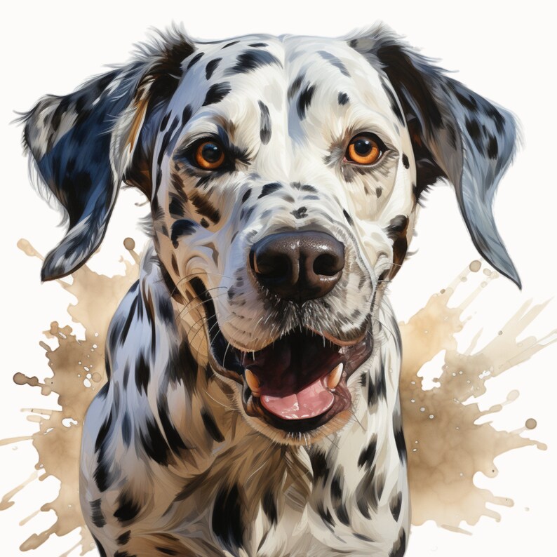 Dalmatian Clipart Bundle Dog Clipart for Personal and - Etsy