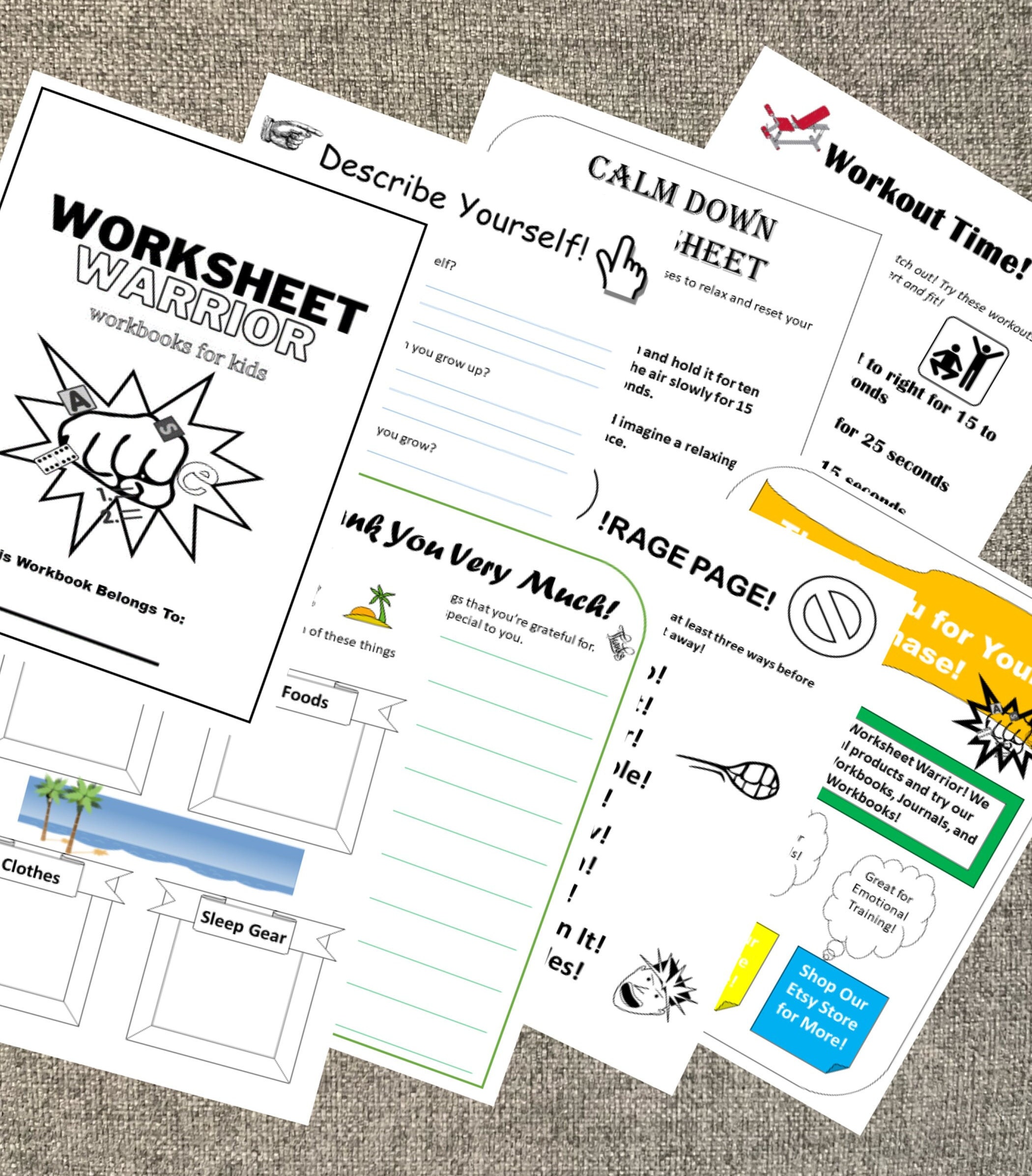 Emotional Management Journal Bundle, Early Childhood Education Books ...