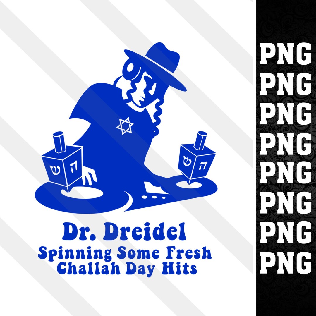 Custom Family Png Funny Hanukkah Teen Mens Gift Chanukah DJ Dr. Dreidel ...