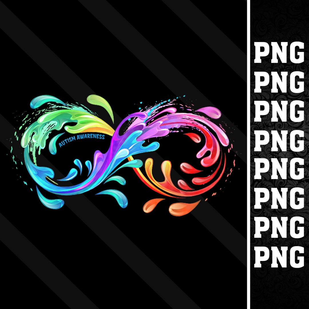 Custom Family Png Pretty World Autism Awareness Day Infinity Sign Png ...