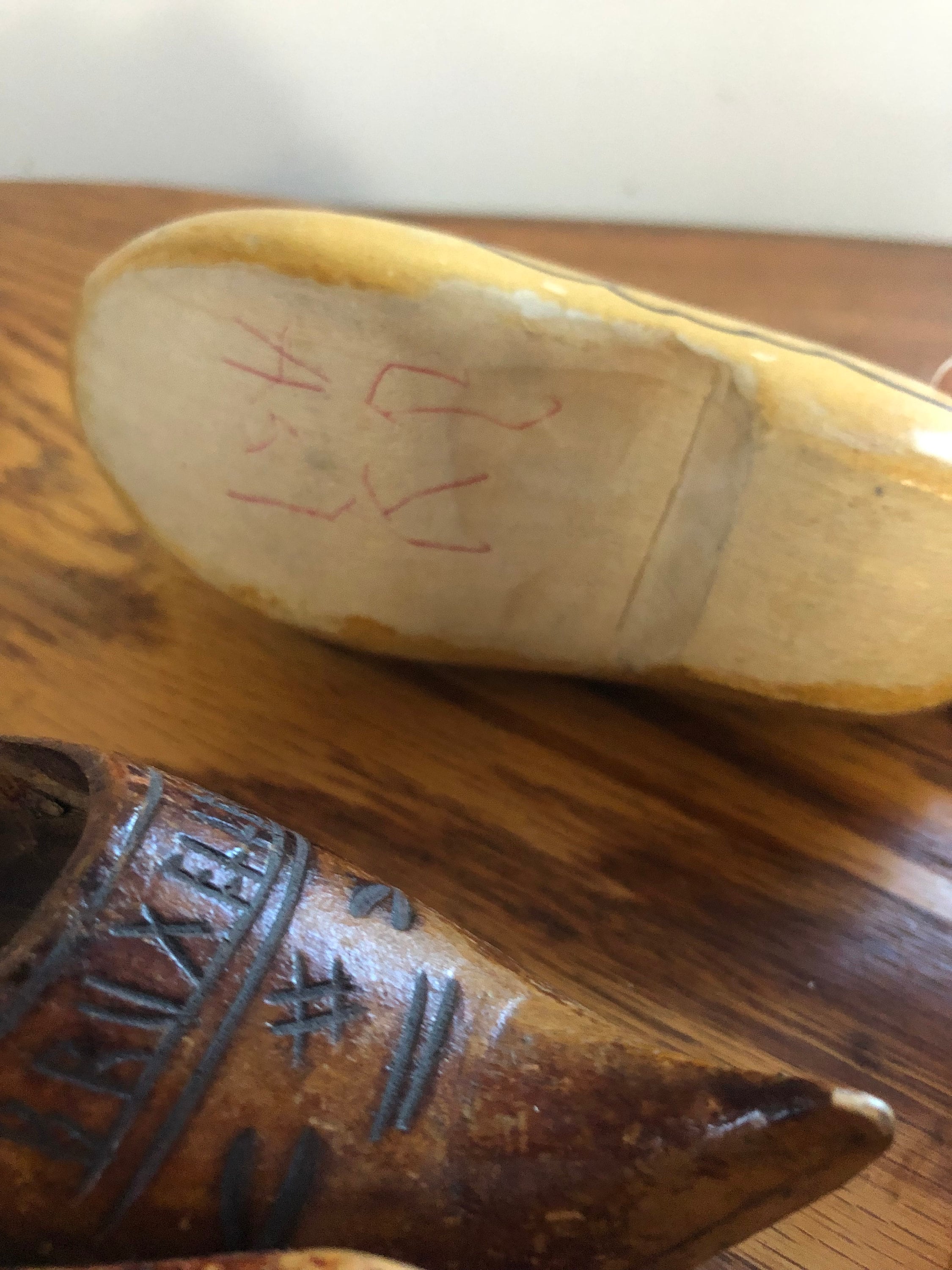 Vintage Dutch Wooden Shoes. A Klompen. One Pair. Four Single Shoes. - Etsy