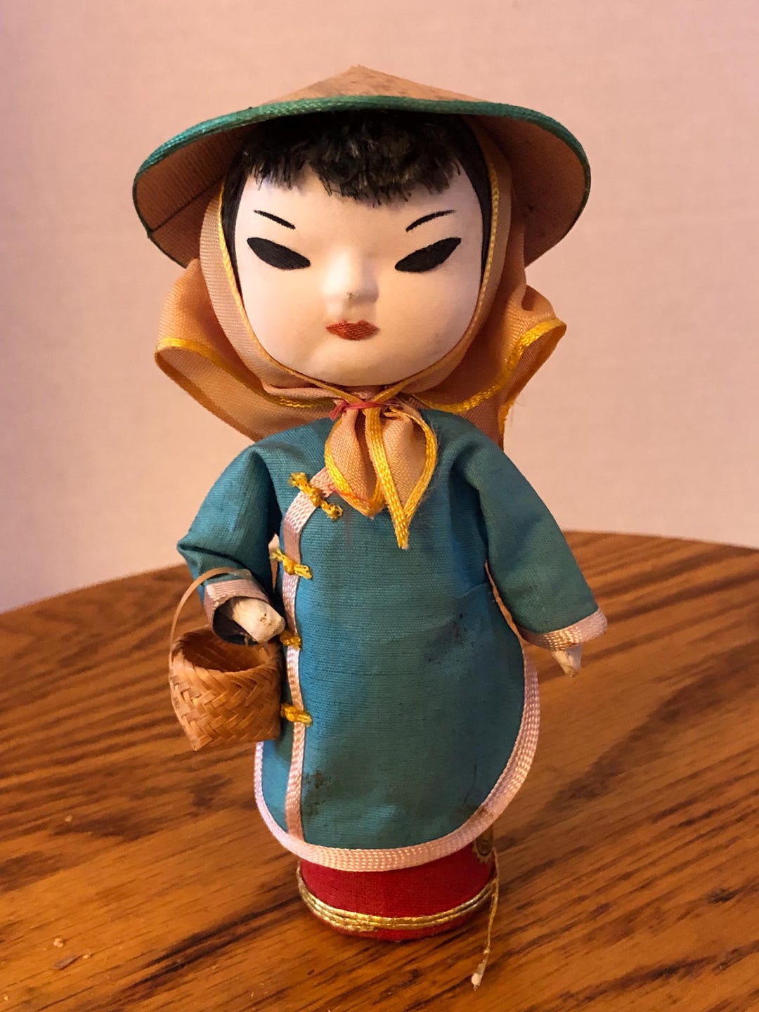 Vintage Chinese Doll. Made in Taiwan Peoples Republic of China. - Etsy