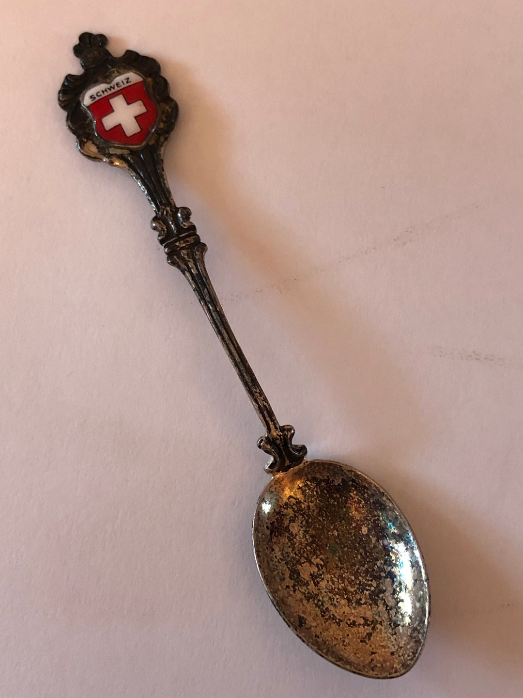 Vintage Schweiz Spoon. Switzerland. - Etsy