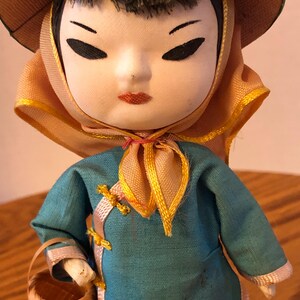 Vintage Chinese Doll. Made in Taiwan Peoples Republic of China. - Etsy