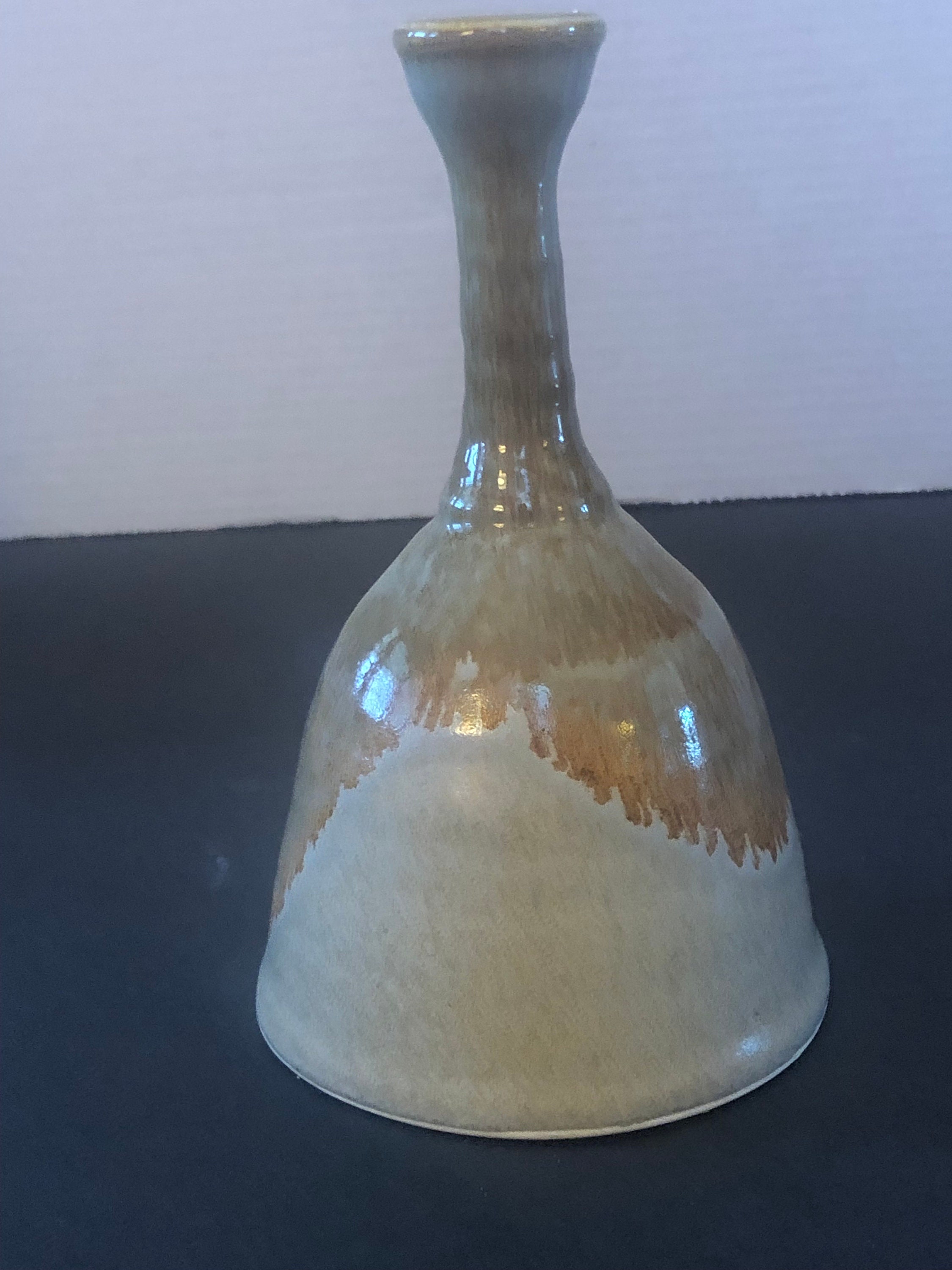 Vintage Large Ceramic Handpainted Bell. - Etsy
