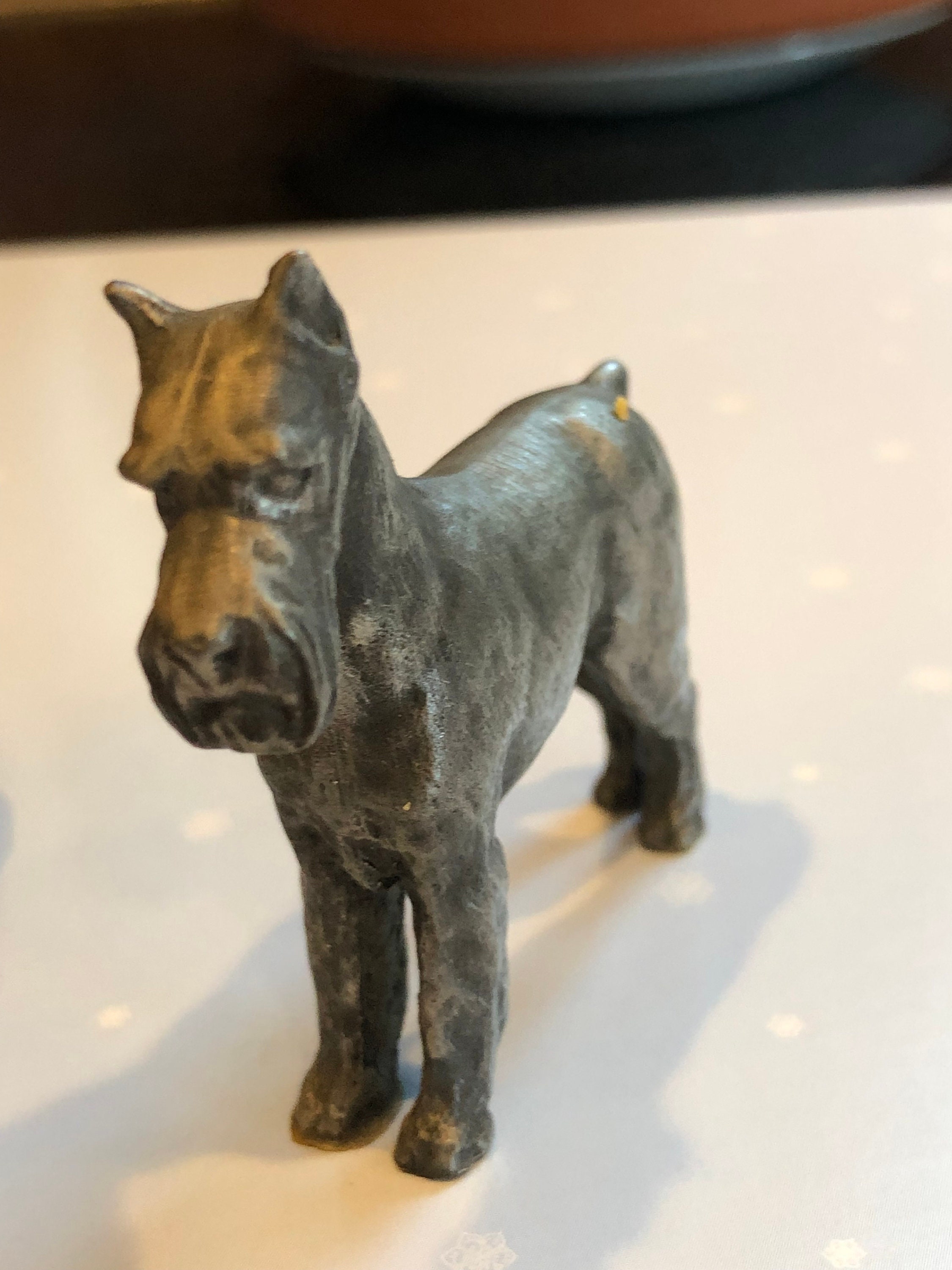 Pewter Dog Figurines. Made in Italy. Vintage Estate Pieces. - Etsy