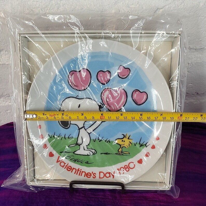 Vintage Peanuts Valentine's Day 1980 Charles Schulz Schmid Collectible ...