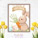 Printable Hoppy Happy Easter Handprint Craft, Handprint Art, Handprint ...