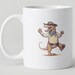 Cartoonish Sheriff T-rex Svg, Sergeant T-rex Vector, Cartoonish Cop ...