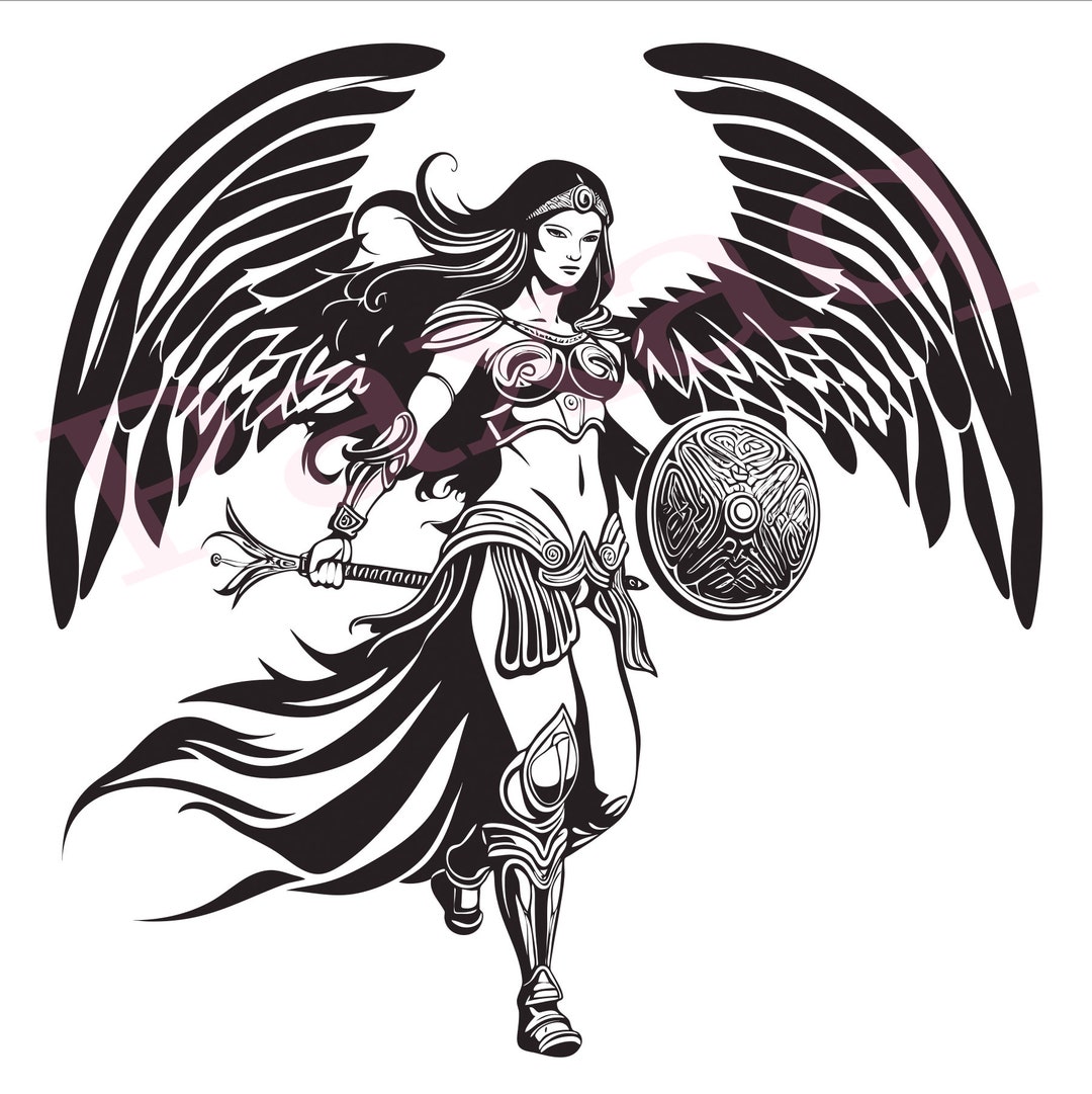 Valkyrie Svg, Valkyrie Vector, Jpg Png Pdf Svg for T-shirts, Mugs ...
