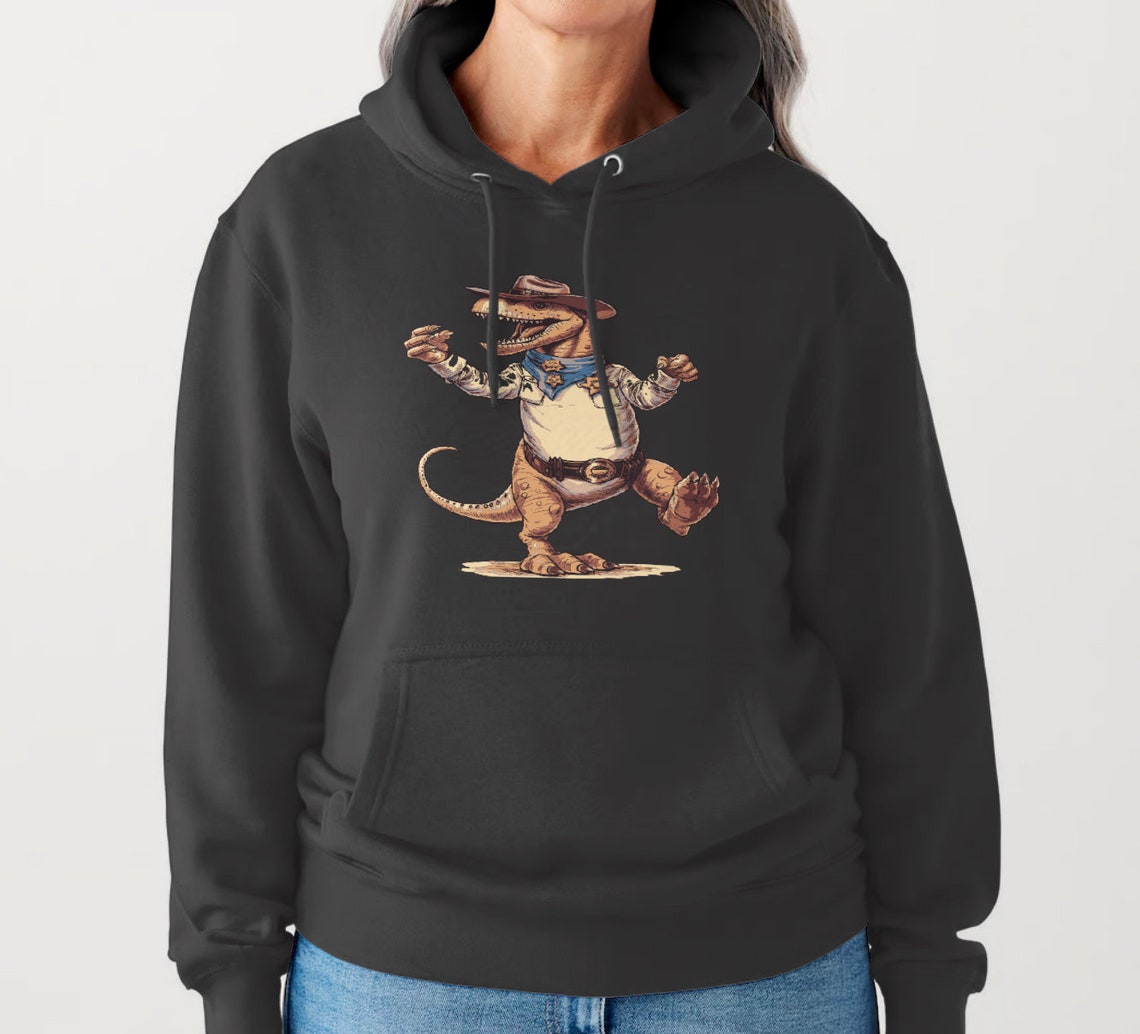 Cartoonish Sheriff T-rex Svg, Sergeant T-rex Vector, Cartoonish Cop ...