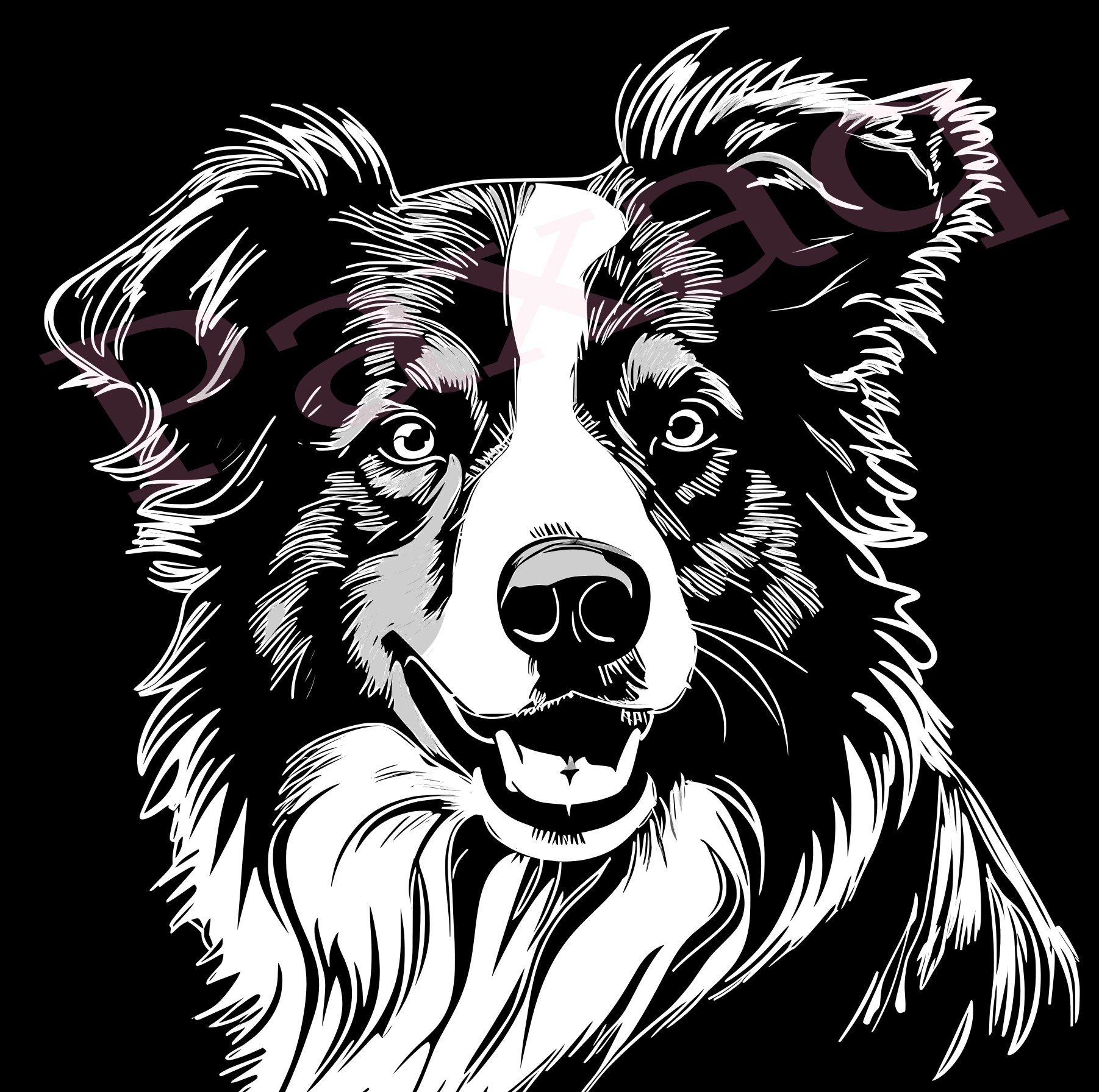 Australian Shepherd Svg, Lovely Australian Shepherd Vector, Jpg Png Pdf ...