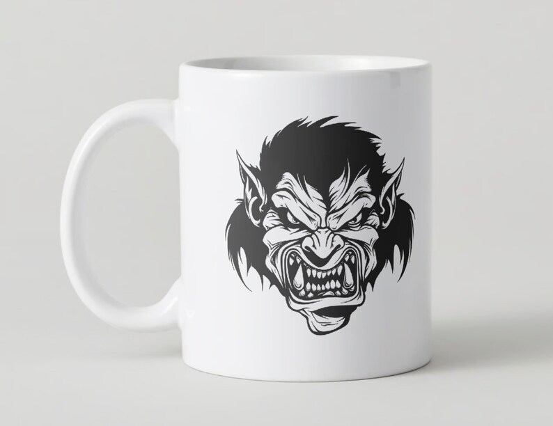 Troll Svg, Evil Troll Vector, Jpg Png Pdf Svg for T-shirts, Mugs ...